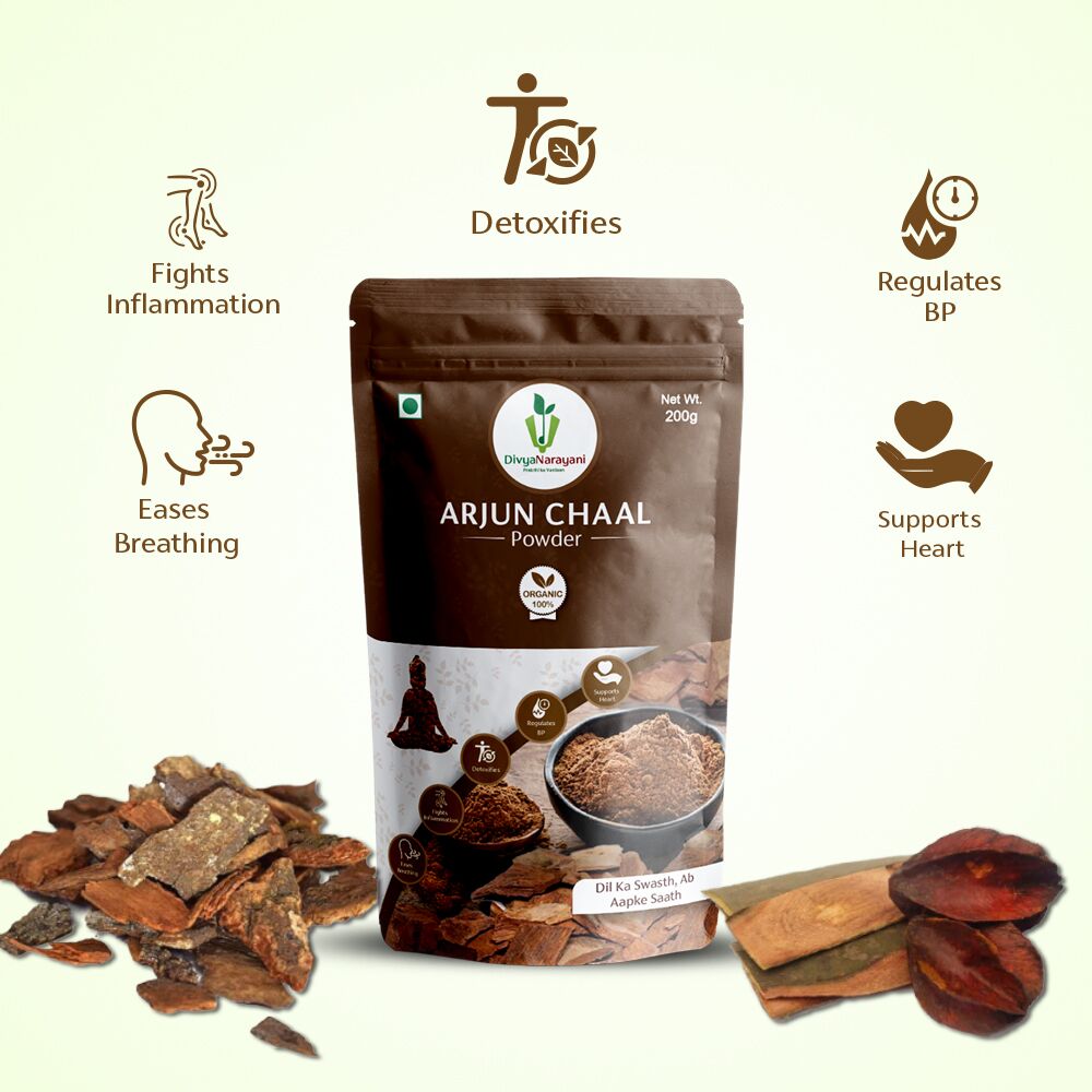 Arjun Chaal Powder - Natural Heart Health | Divyanarayani